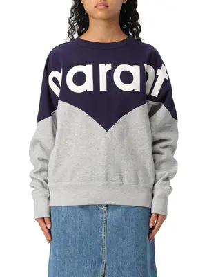 Isabel Marant Étoile Isabel Marant Etoile "Marant" Logo Sweatshirt Navy