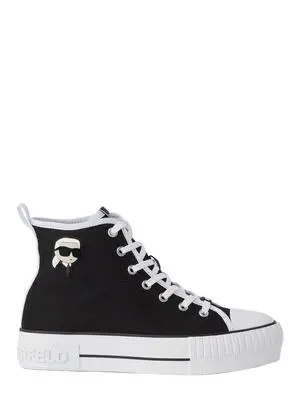 Karl Lagerfeld High-top Sneakers - Black