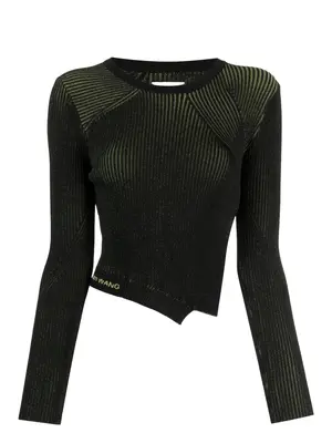 FENG CHEN WANG Knitted Top - Black