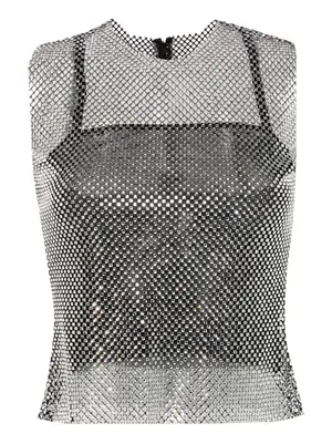 PHILOSOPHY DI LORENZO SERAFINI Philosophy Di Lorenzo Serafini Rhinestone-Embellished Top