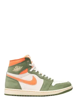JORDAN Air 1 High Og Celadon Sneakers - Green