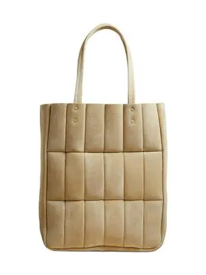 Khaite Zoe Raffia Tote Beige