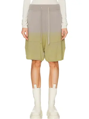Rick Owens X Moncler Long Boxer Short - Acid Degrade