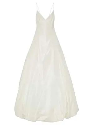 DANIELLE FRANKEL Bridal Pippa Silk Taffeta Gown - White