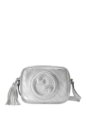 Gucci Gucci Blondie Small Shoulder Bag Silver