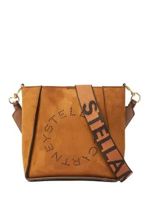 Stella McCartney Stella McCartney Stella Logo Shoulder Bag Brandy