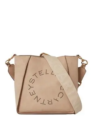 Stella McCartney Stella McCartney Stella Logo Shoulder Bag Buttercream