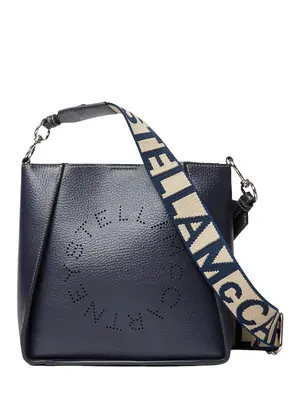Stella McCartney Stella McCartney Stella Logo Shoulder Bag Indigo Moon