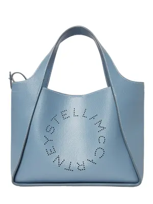 Stella McCartney Stella McCartney Stella Logo Shoulder Bag Sky Blue