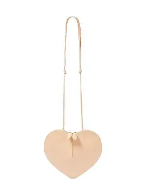 Alaïa Le Coeur Leather Shoulder Bag - Pink