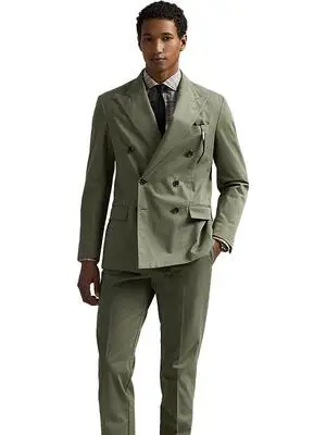Ralph Lauren Stretch Chino Suit Trouser - Light Moss