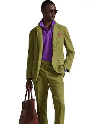 Ralph Lauren Stretch Chino Suit Trouser - Spring Sage