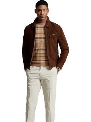 Ralph Lauren Stretch Chino Suit Trouser Stone