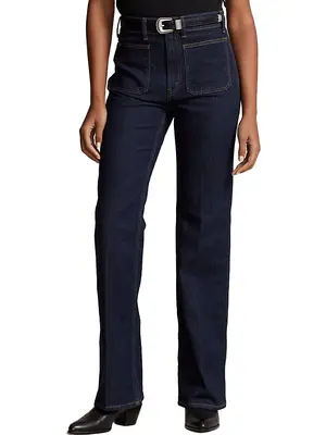 Ralph Lauren Ralph Lauren Boot-Cut Jeans Soloma Wash