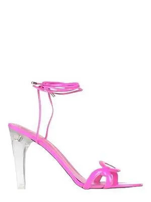 Valentino Garavani Leather Sandals - Pink