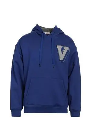 Valentino Garavani Sweatshirt Size Cotton, Polyamide, Elastane, Acrylic, Wool - Blue