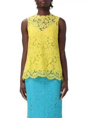 Dolce & Gabbana Sleeveless Top - Yellow
