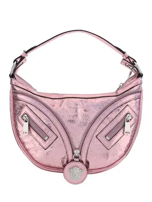 Versace Repeat Hobo Shoulder Bag - Pink