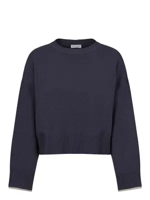 Brunello Cucinelli Cashmere Sweater - Blue