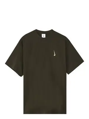 Nike X Billie Eilish T-shirt 'sequoia/mushroom - Green