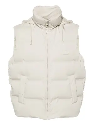 Valentino Garavani Maxi Vlogo Down Gilet - Neutrals