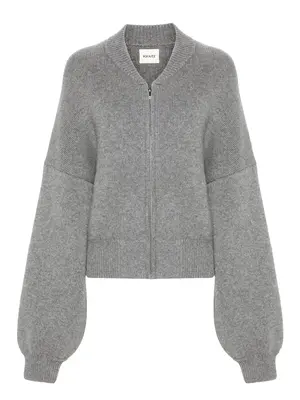 KHAITE KHAITE Rhea Brushed Cashmere Cardigan