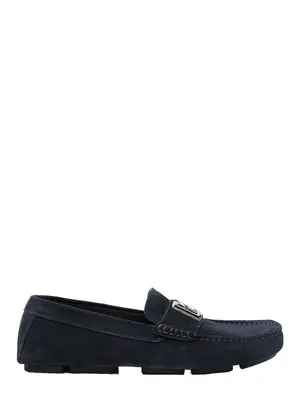 DOLCE & GABBANA Dolce & Gabbana Logo-Lettering Loafers