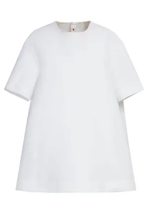 Marni Short-sleeve Mini Dress - White
