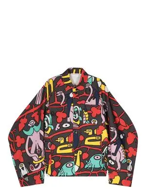 WALTER VAN BEIRENDONCK Illustration-print Shirt