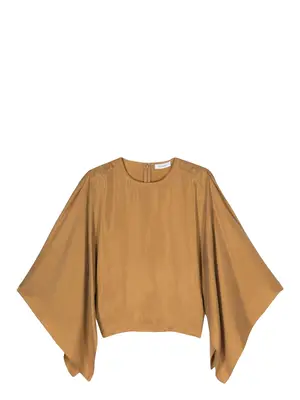 Rodebjer Wide Open-sleeves Blouse - Neutrals