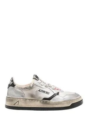 AUTRY Medalist Supervintage Lace-up Sneakers - Grey