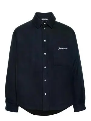 Jacquemus La Chemise Boulanger Shirt Jacket - Blue