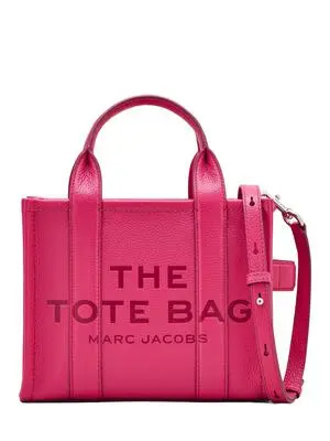 Marc Jacobs The Leather Small Tote Bag Raspberry Pink