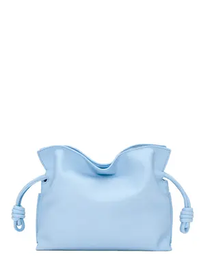 Loewe Mini Flamenco Shoulder Bag Dusty Blue