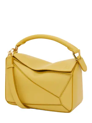 Loewe LOEWE Small Puzzle Edge Bag Bright Ochre