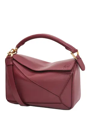 Loewe LOEWE Small Puzzle Edge Bag Wild Berry
