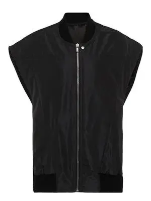 Rick Owens Jumbo Coated Vest - Black