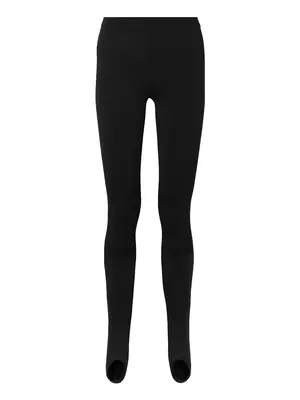 Alaïa Stretch-jersey Leggings - Black