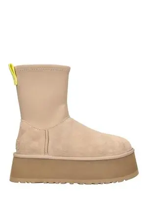 UGG UGG Classic Dipper Platform Boots Beige