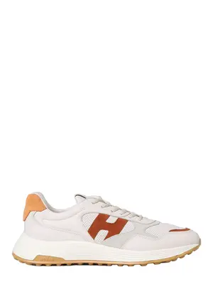 Hogan Hogan Hyperlight Leather Sneakers Yellow Cream