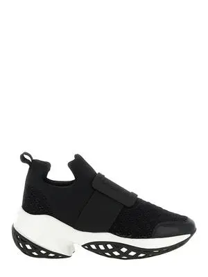 ROGER VIVIER Buckled Sneakers - Black