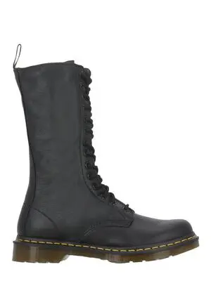 Dr. Martens Leather Lace Up Boots - Black