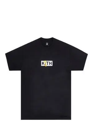 Kith X Looney Tunes Tweety Classic Logo Tee - Black