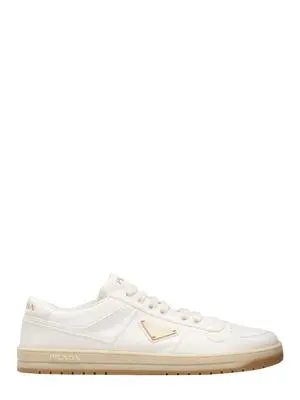 PRADA Leather Low-Top Sneakers