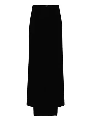 COURREGES Courrèges Heritage Crepe Mid-Length Skirt