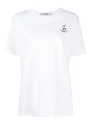 KIMHEKIM Logo-print T-shirt - White