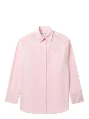 JW Anderson Classic-collar Cotton Shirt - Pink