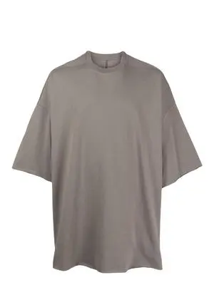 Rick Owens Oversized Cotton T-shirt - Grey