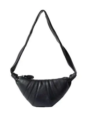 LEMAIRE Small Croissant Shoulder Bag - Black