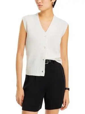 Bloomingdale'S Buttoned Vest - Ivory